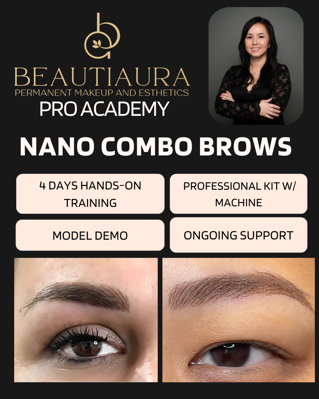 Nano Combo Brows (4 Days Hands-On Training) | BeautiAura - Permanent ...